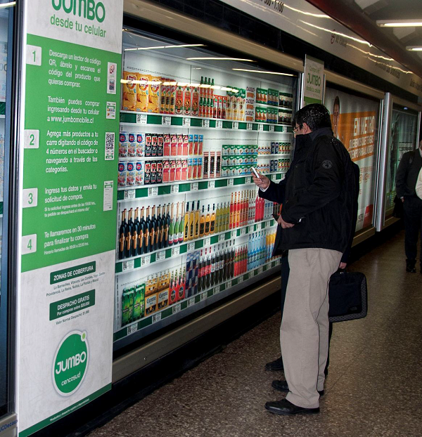 Innovation in Out-of-Home: QR codes create virtual shops | JCDecaux Group