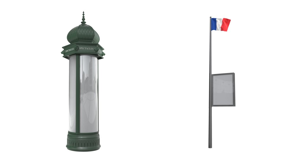 JCDecaux remporte le contrat des colonnes et mâts porte-affiches de la ...